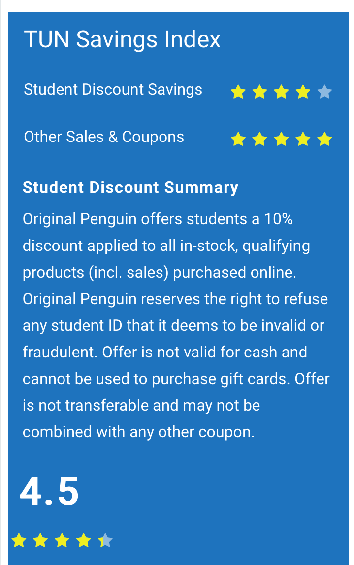 Original Penguin | The University Network