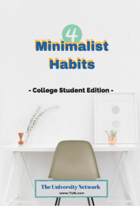 Applying Minimalism in College | The University Network