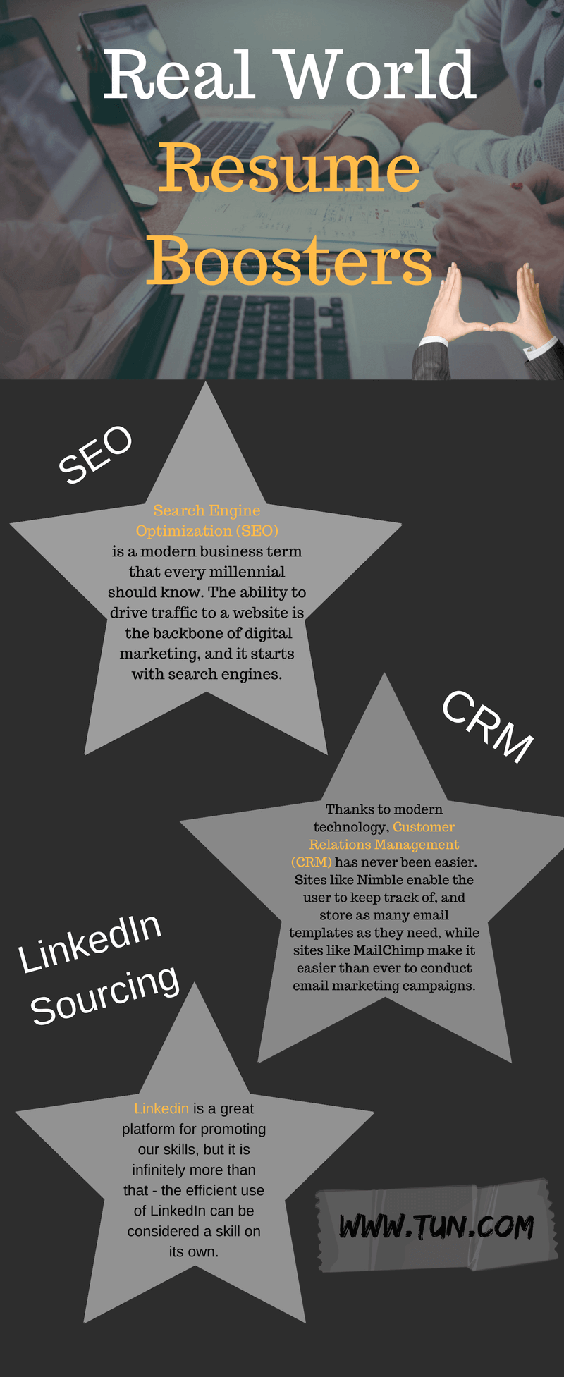 Real World Resume Boosters | The University Network