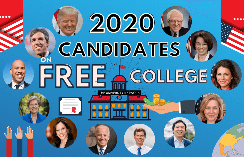 2020 Presidential Candidates Free College | The University Network