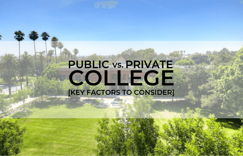 Opinion: Public vs. Private College — Key Factors to Consider | The ...
