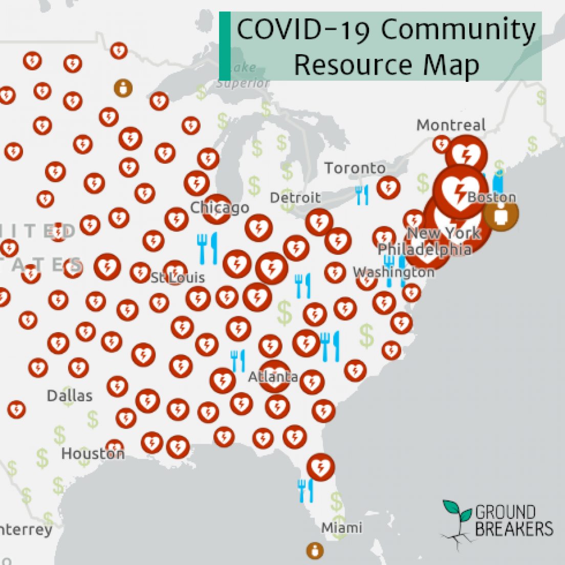 This Live Map Shows COVID-19 Community Resources Available to You | The ...