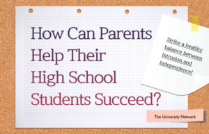 How Can Parents Help Their High School Students Succeed? | The ...