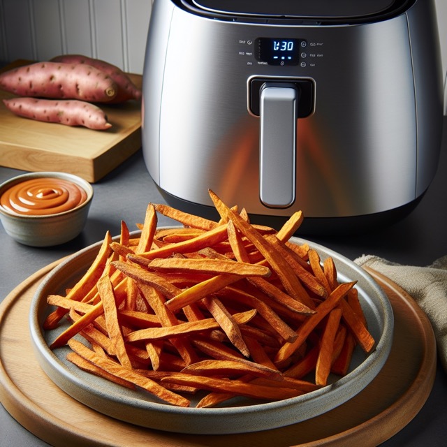 Air Fryer Sweet Potato Fries - A Dorm Room Delight