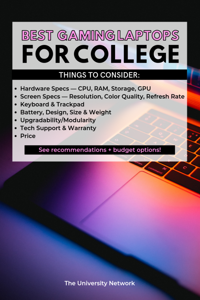 Best Gaming Laptops For College Students | The UniversityN